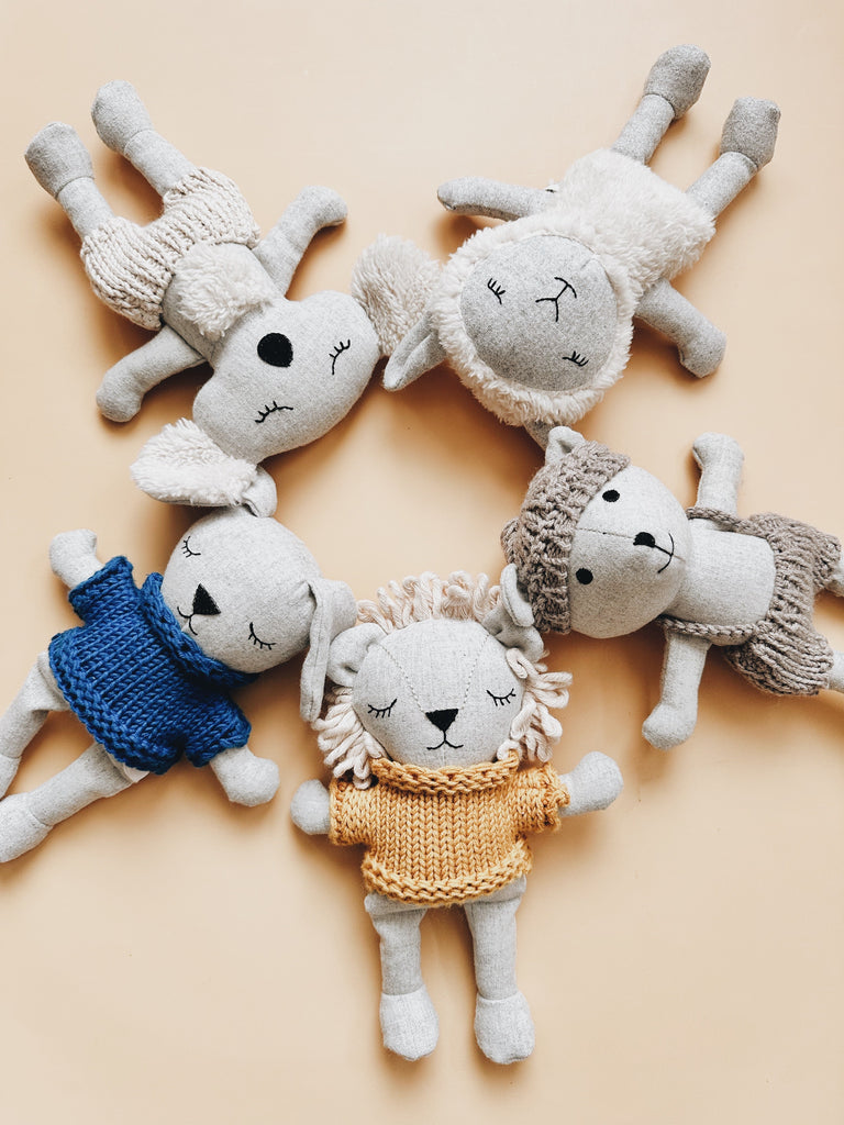 Wool Plush Animals - Gladys Sheep– Andnest