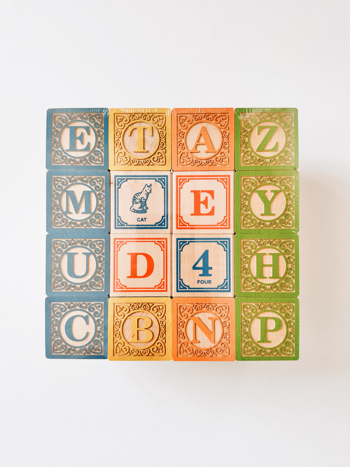 Uncle Goose Classic Wooden ABC Blocks– Andnest