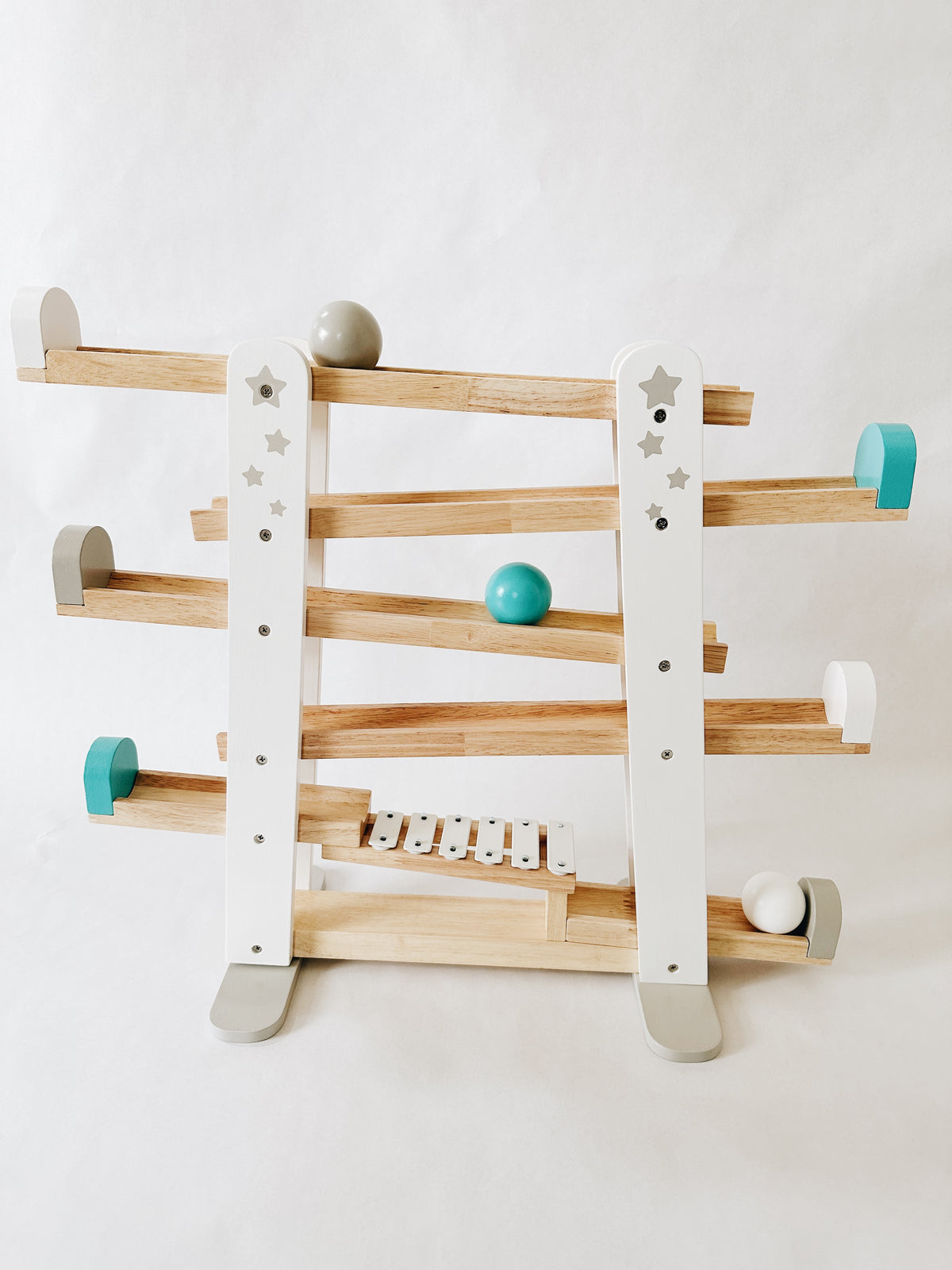 Wooden Ball Track With Xylophone | Andnest