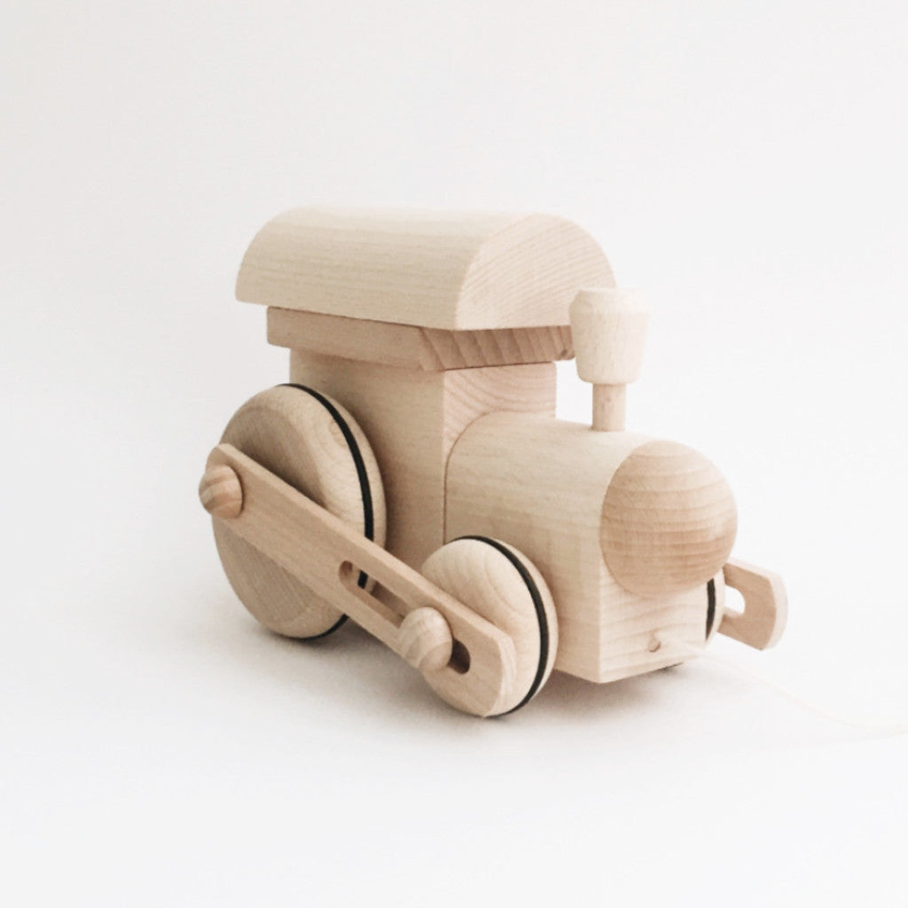 Wooden Pull-Along Train– Andnest