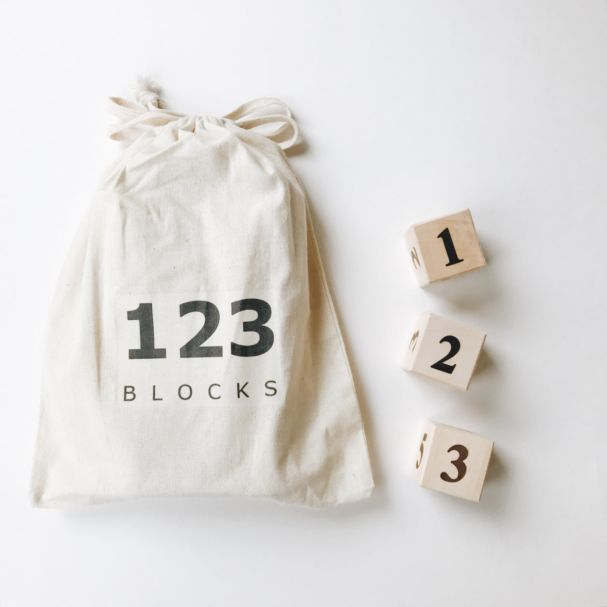 Wooden Number Blocks– Andnest
