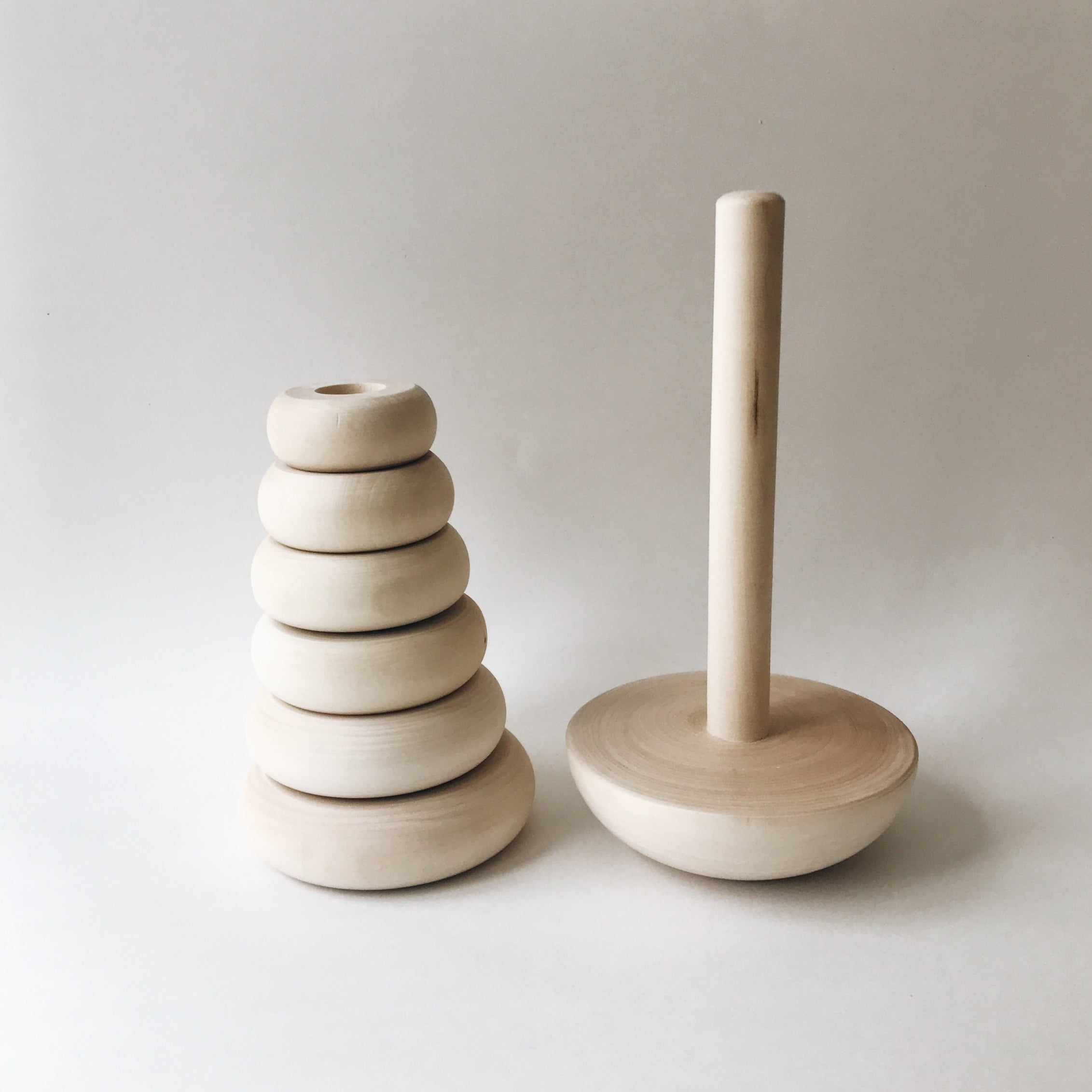 Wooden Stackable Rings– Andnest