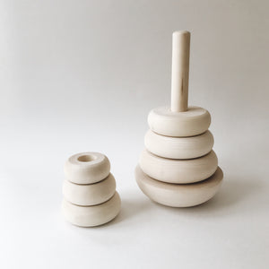 Wooden Stackable Rings– Andnest