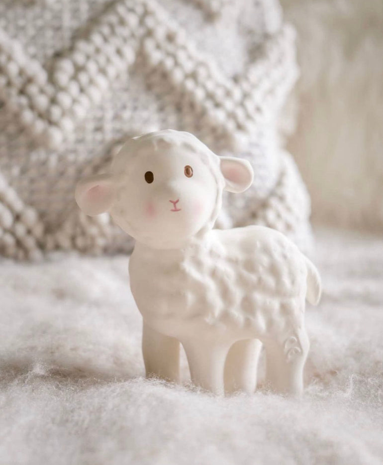 Natural Rubber Teether/Rattle/Bath Toy– Andnest