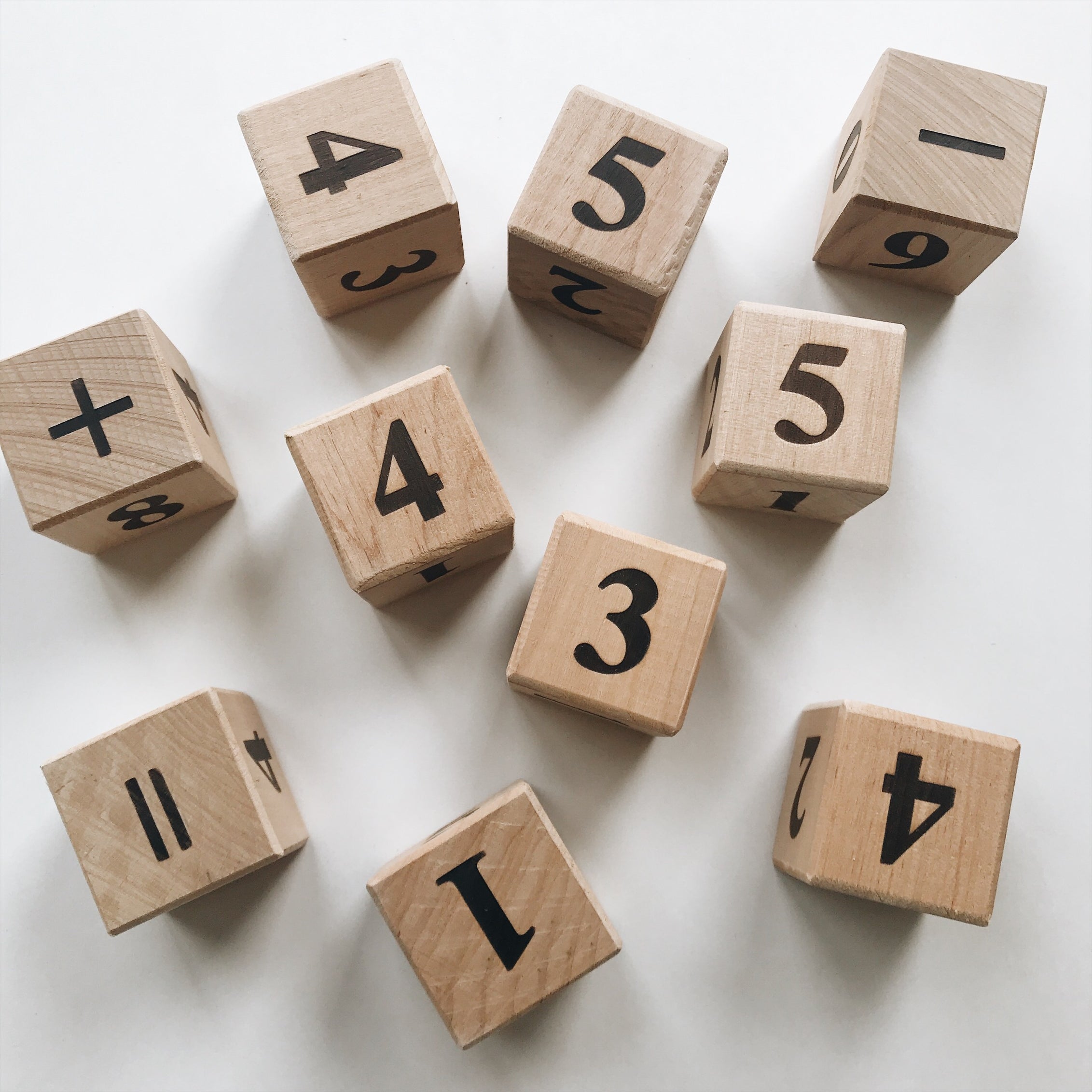 Wooden Number Blocks– Andnest